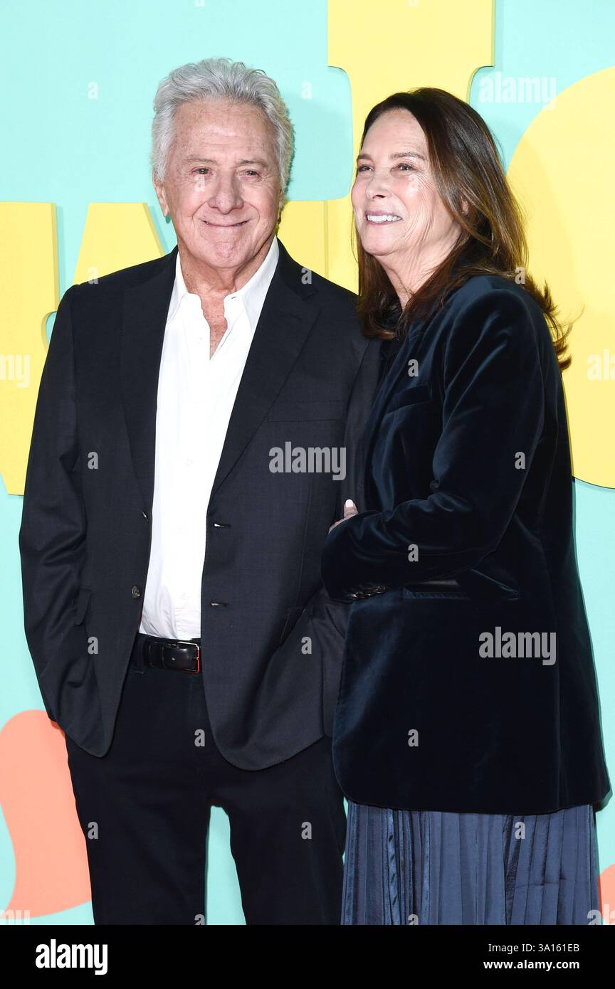 Dustin Hoffman mit Ehefrau Lisa Hoffman bei der Premiere des ...