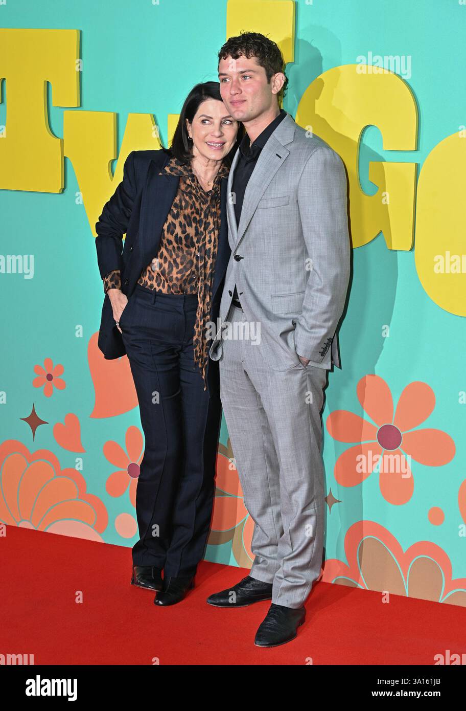 Sadie Frost and Rafferty Law attends “Twiggy”- UK Special Screening at ...