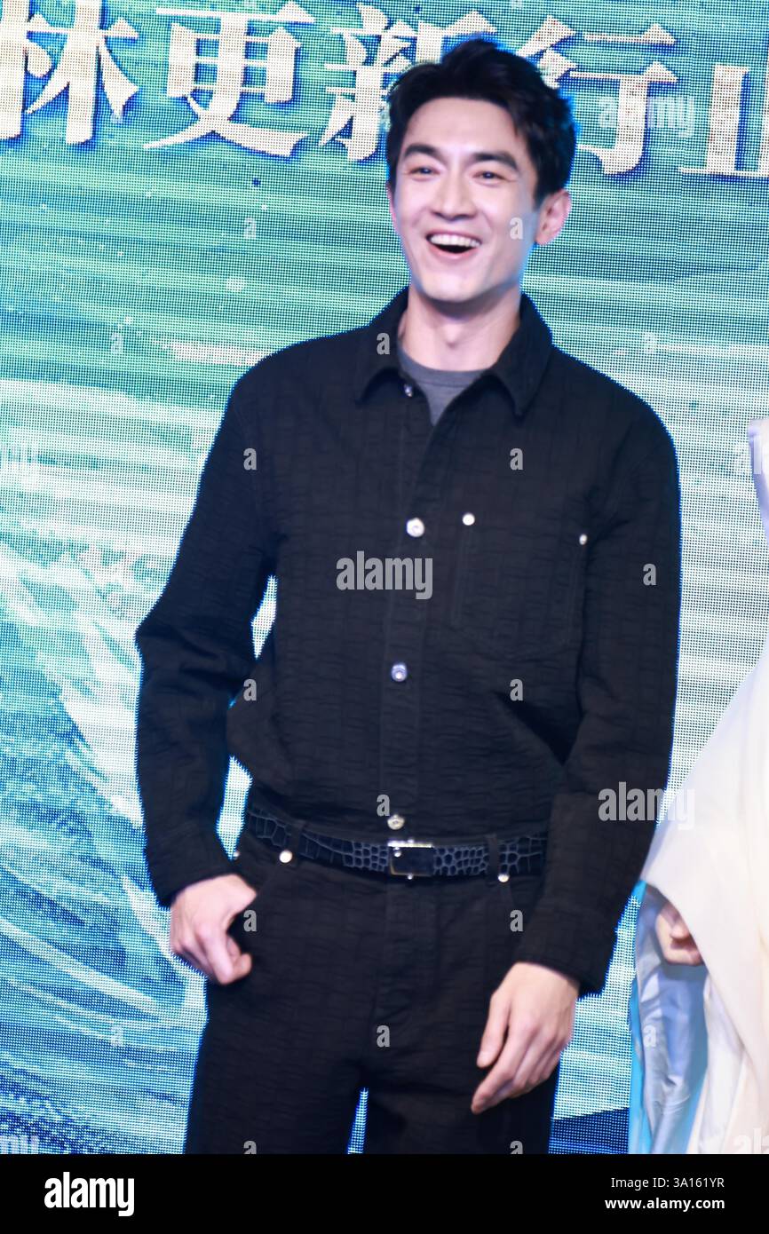 Chinese actor Lin Gengxin unveils his wax likeness at Madame Tussauds ...