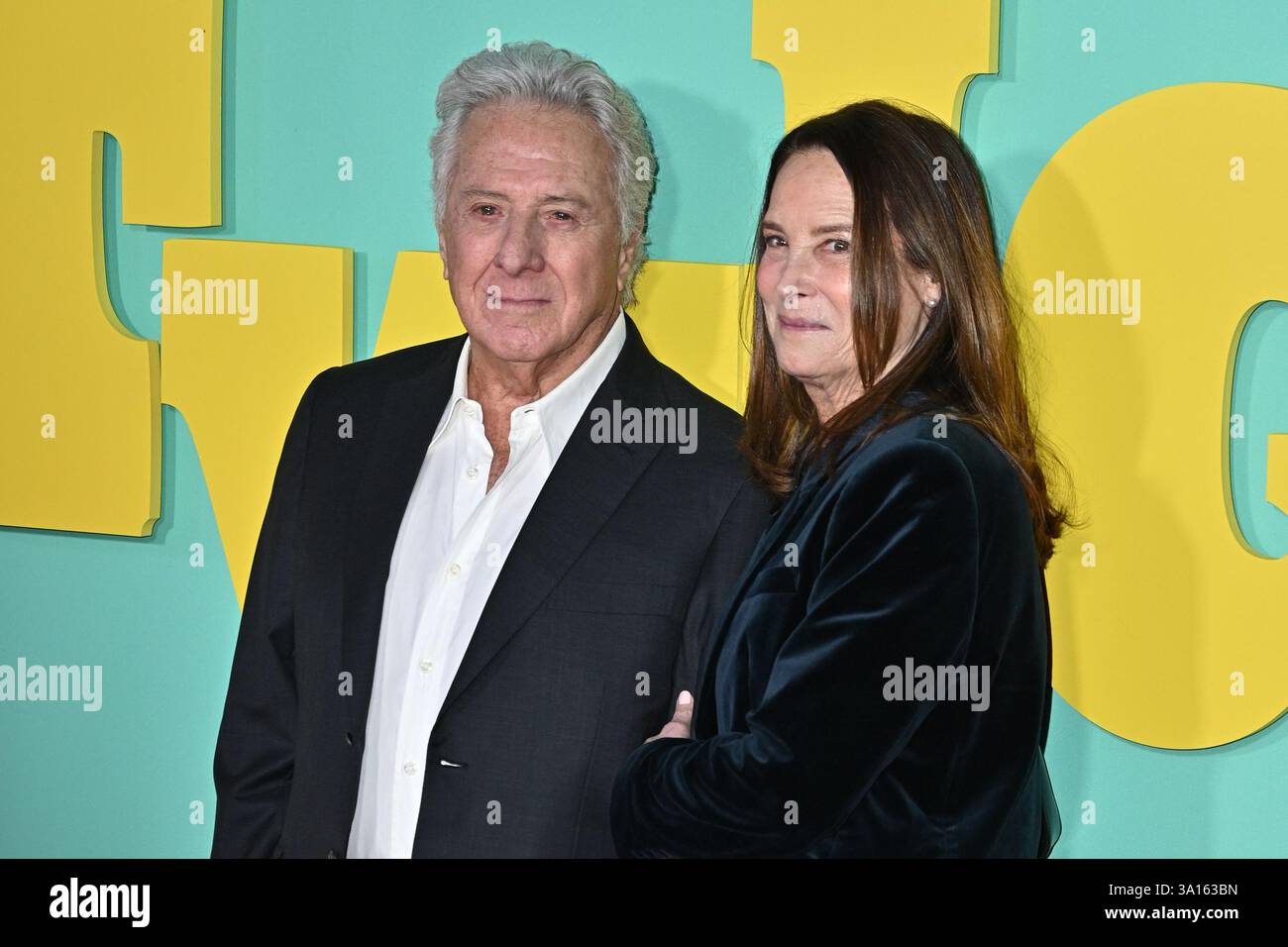 Dustin Hoffman and Lisa Gottsegen attends “Twiggy”- UK Special ...