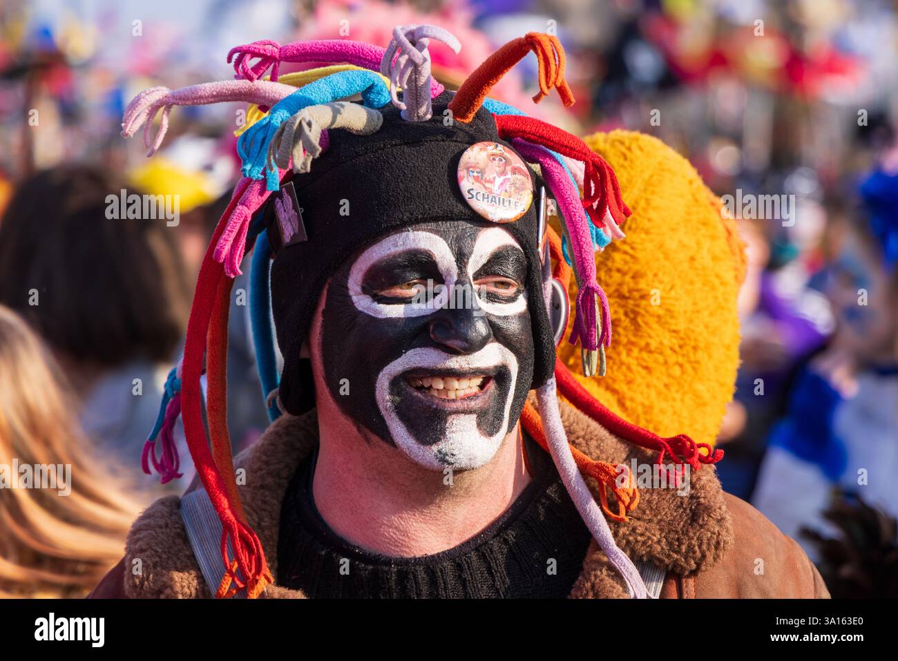 Dunkerque, France - March 11, 2025 : Parade of carnival-goers during ...