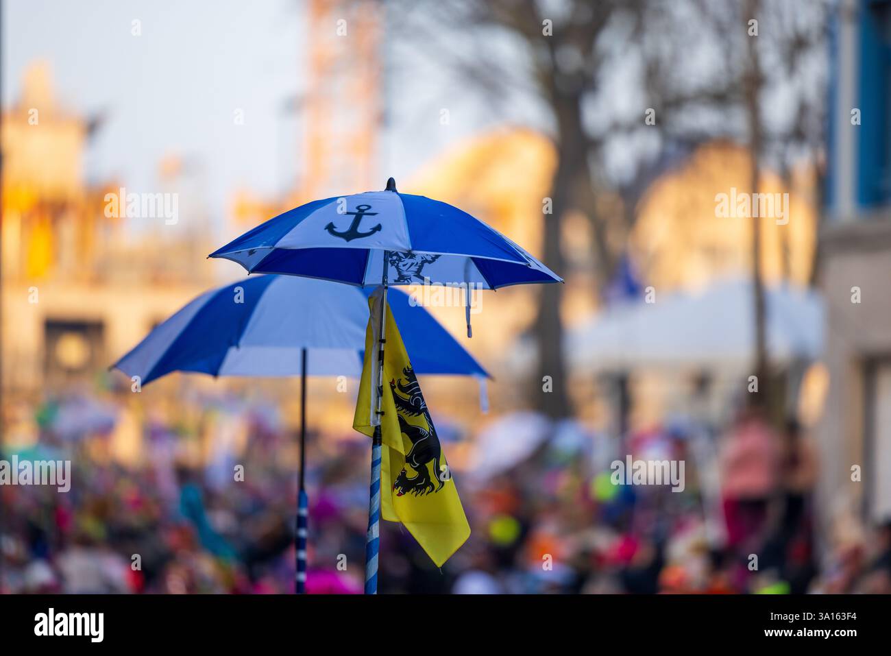 Dunkerque, France - March 11, 2025 : Parade of carnival-goers during ...