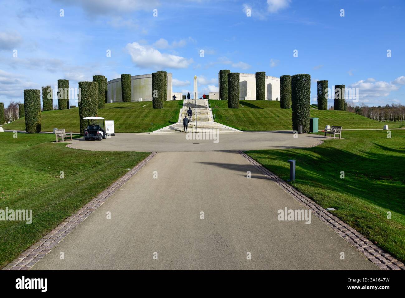 The Armed Forces Memorial at The National Memorial Arboretum, Alrewas ...