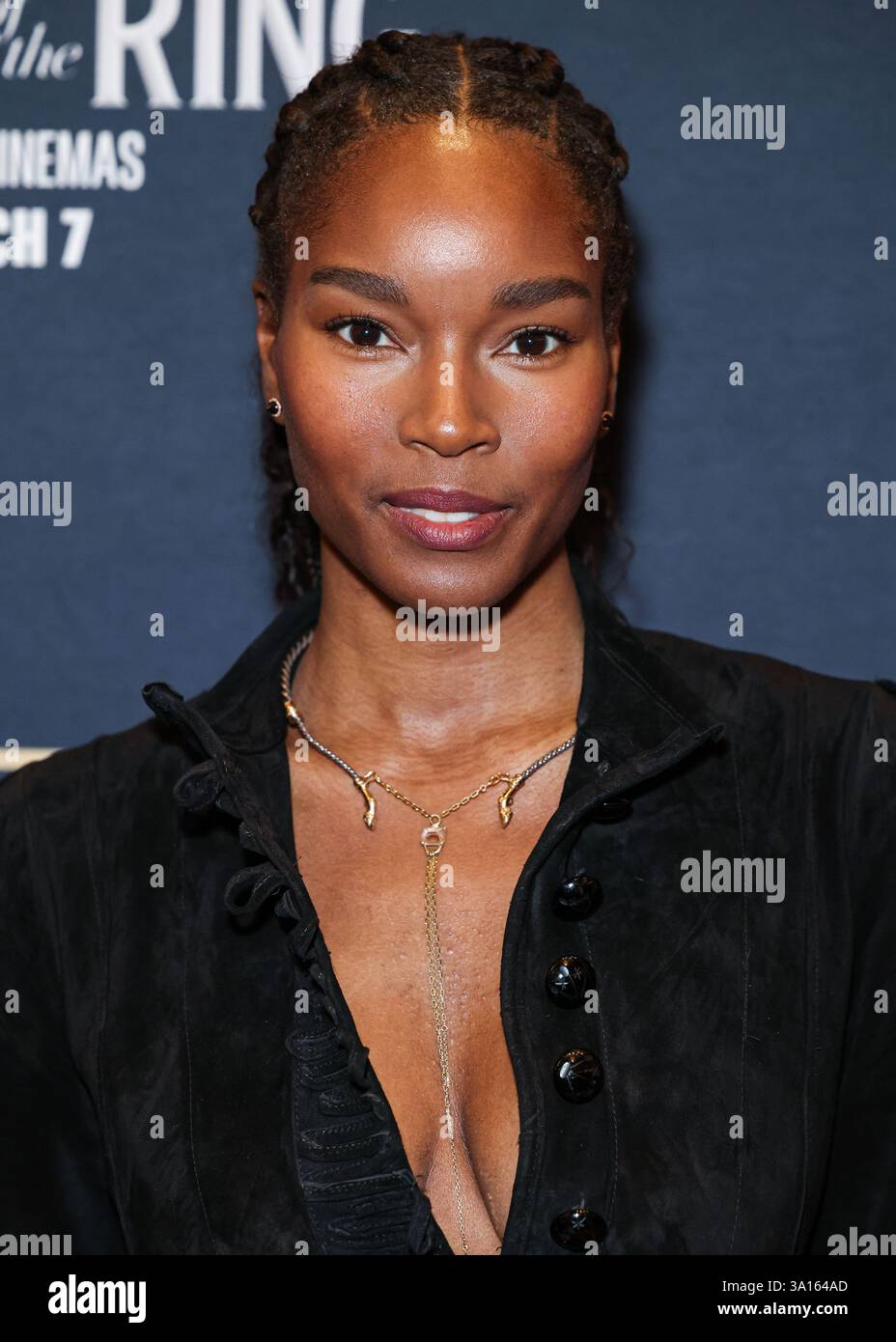 LOS ANGELES, CALIFORNIA, USA - MARCH 06: Damaris Lewis arrives at the ...