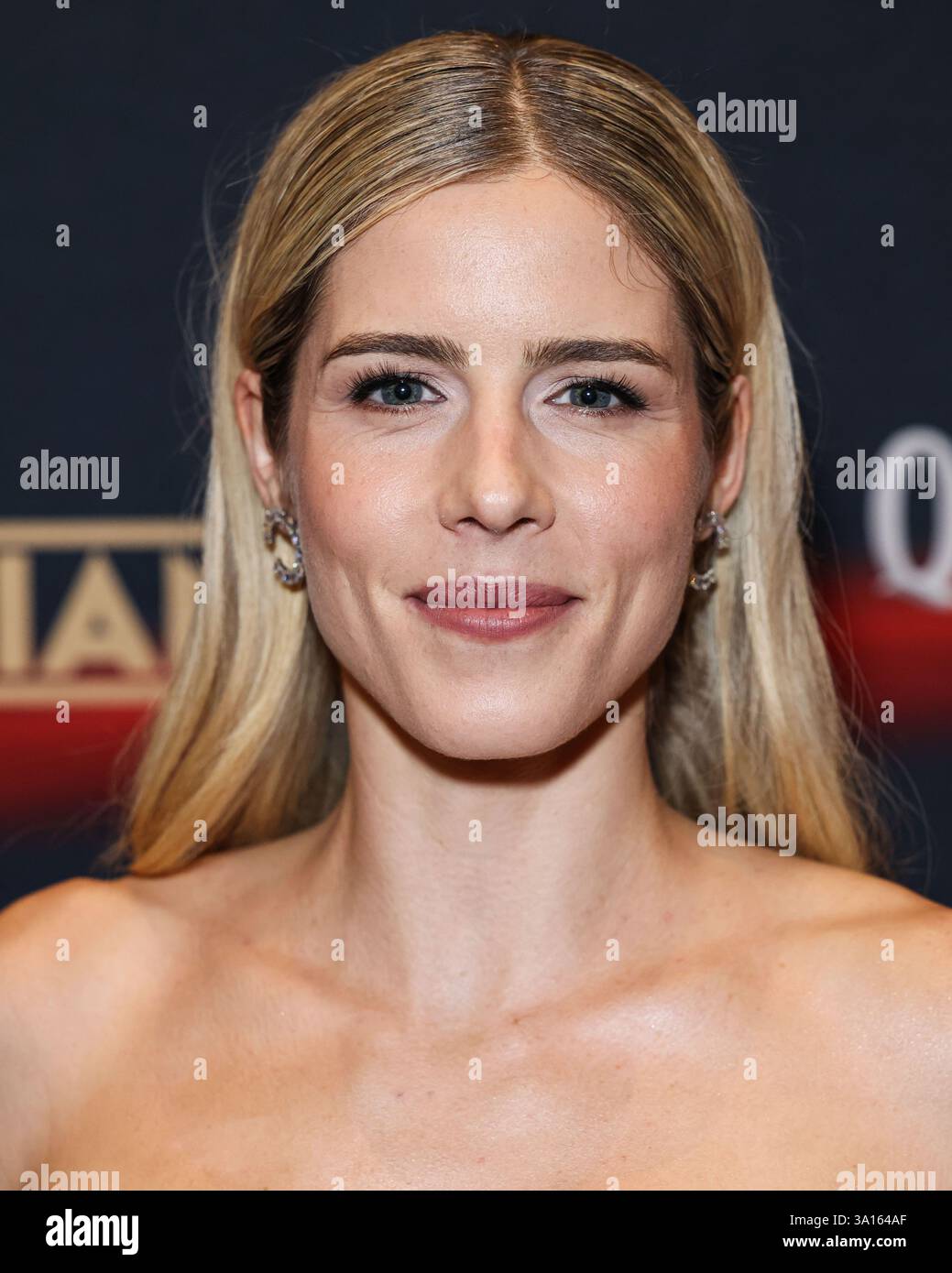 LOS ANGELES, CALIFORNIA, USA - MARCH 06: Emily Bett Rickards arrives at ...