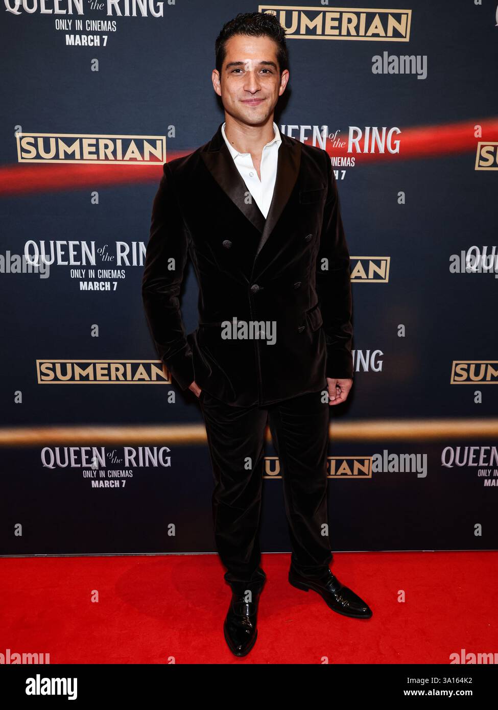 LOS ANGELES, CALIFORNIA, USA - MARCH 06: Tyler Posey arrives at the Los ...