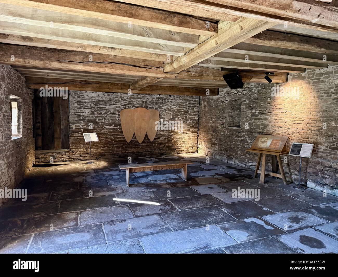 Wales castle court hi-res stock photography and images - Alamy