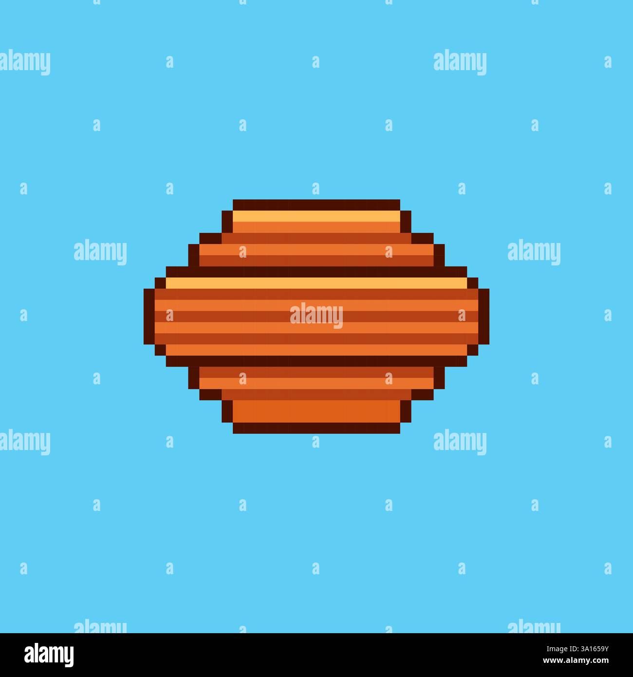 Wooden button game menu Stock Vector Images - Alamy