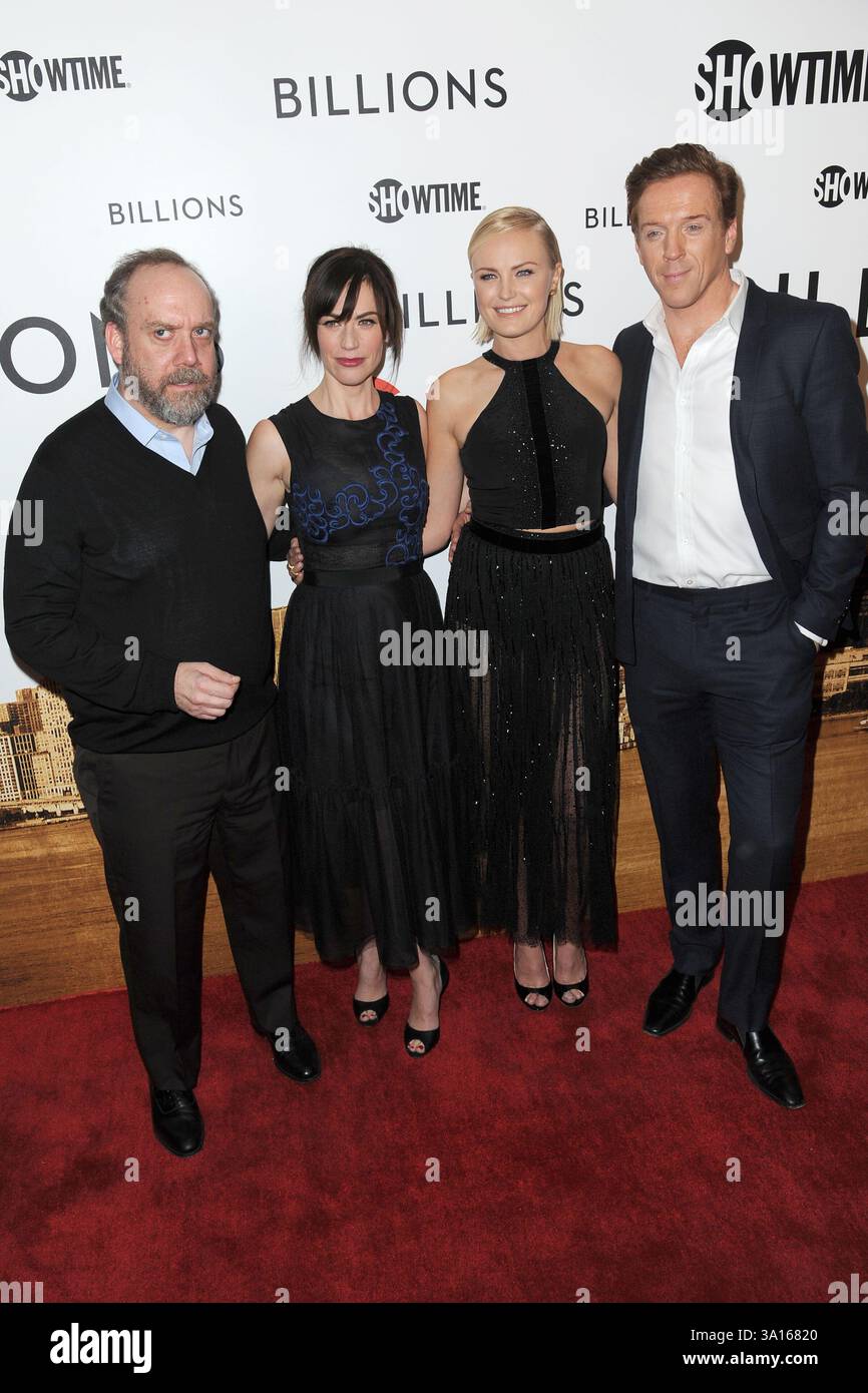 Paul Giamatti, Maggie Siff, Malin Akerman and Damian Lewis attending ...