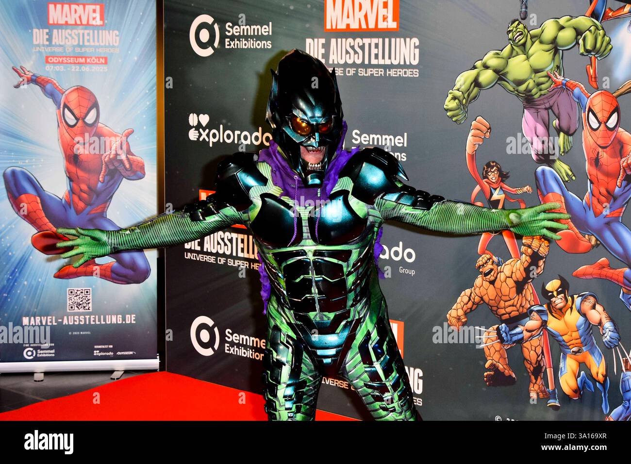 Marvel Superhelden des Comic auf dem Roten Teppich bei Marvel - Die ...