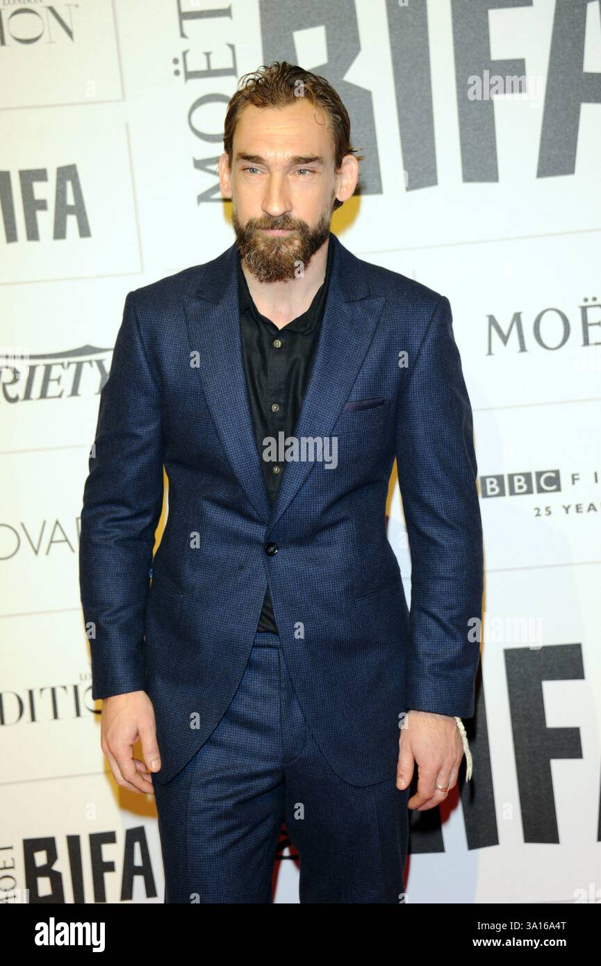 Joseph Mawle attends the Moet British Independent Film Awards, Held at ...