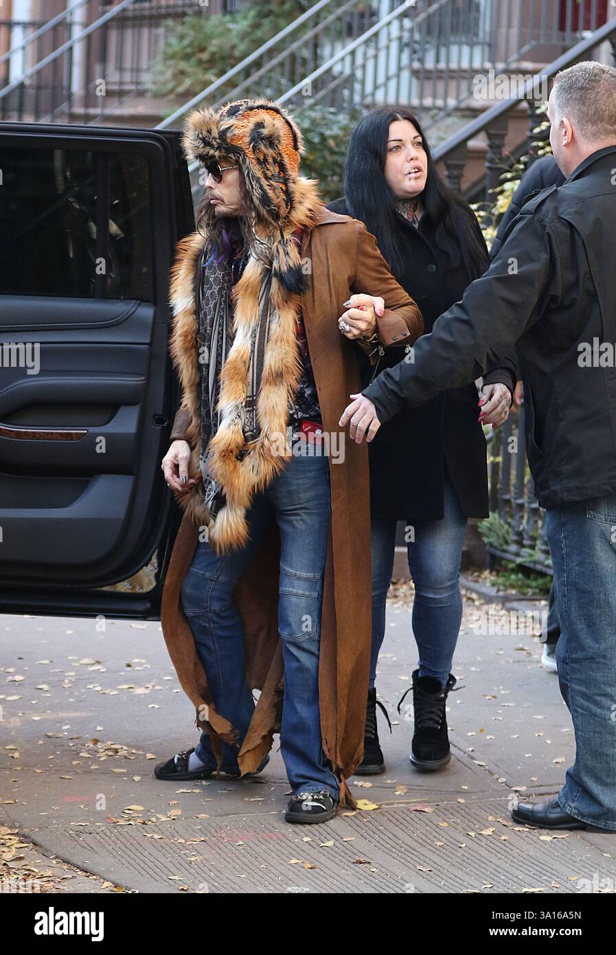 Musician Steven Tyler and his daughter Mia Tyler leave Liv Tyler's West ...