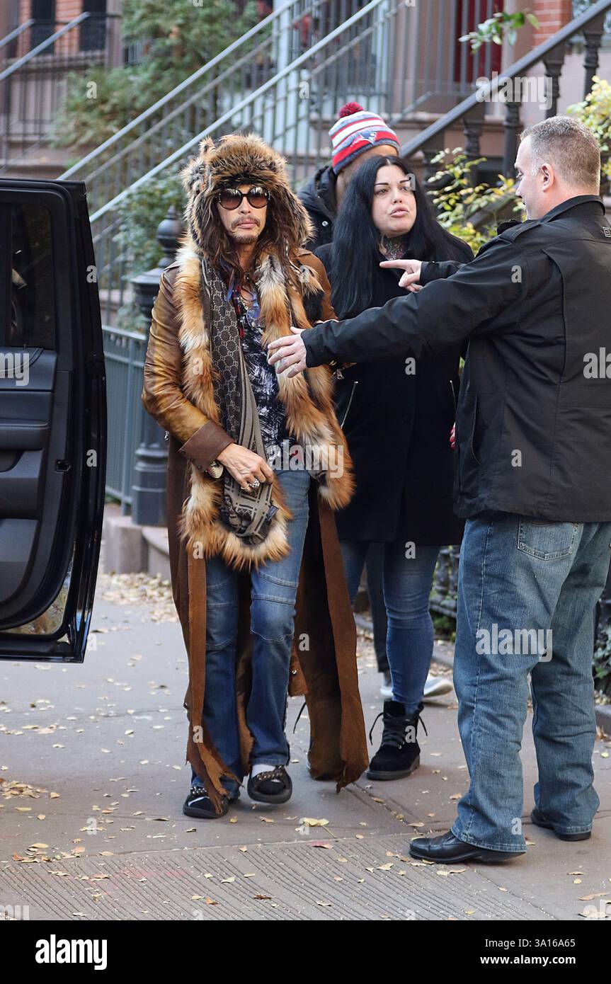 Musician Steven Tyler and his daughter Mia Tyler leave Liv Tyler's West ...