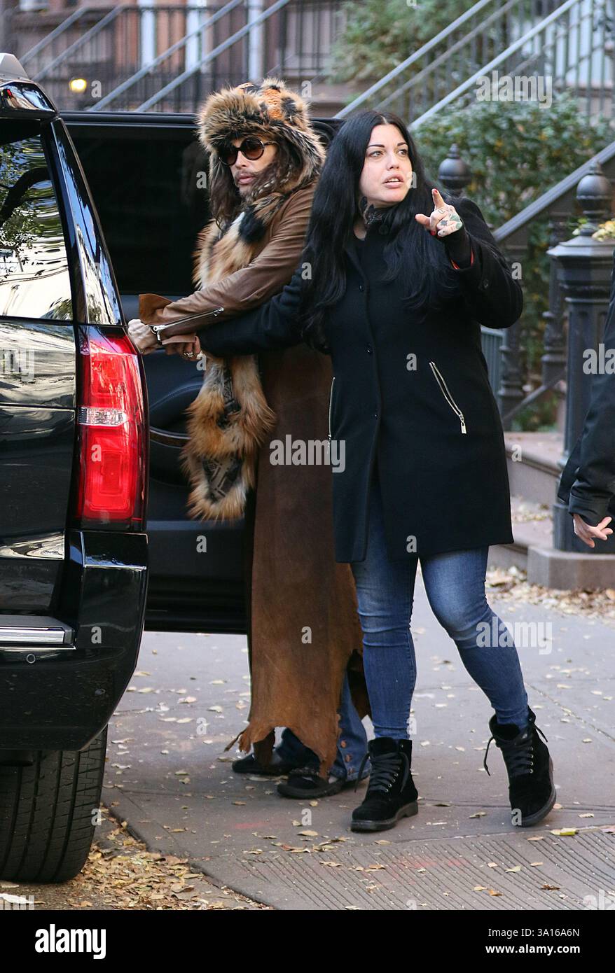 Musician Steven Tyler and his daughter Mia Tyler leave Liv Tyler's West ...