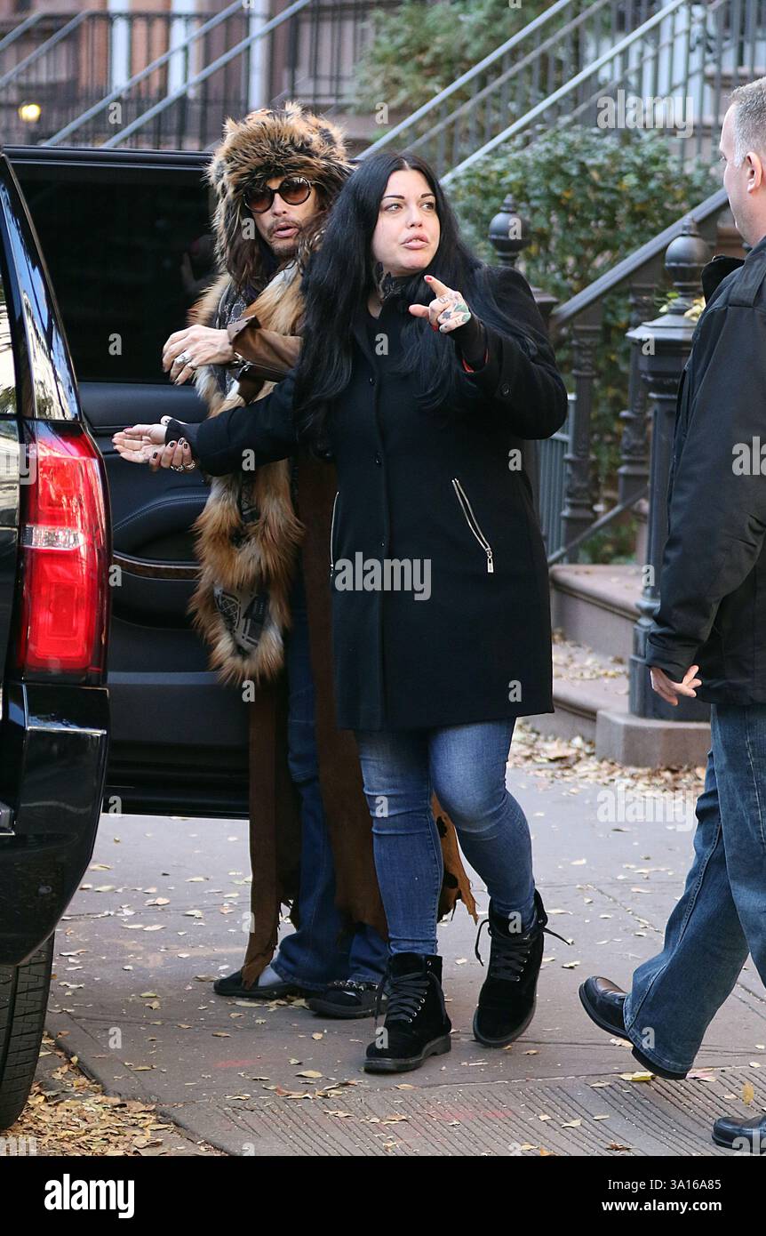 Musician Steven Tyler and his daughter Mia Tyler leave Liv Tyler's West ...
