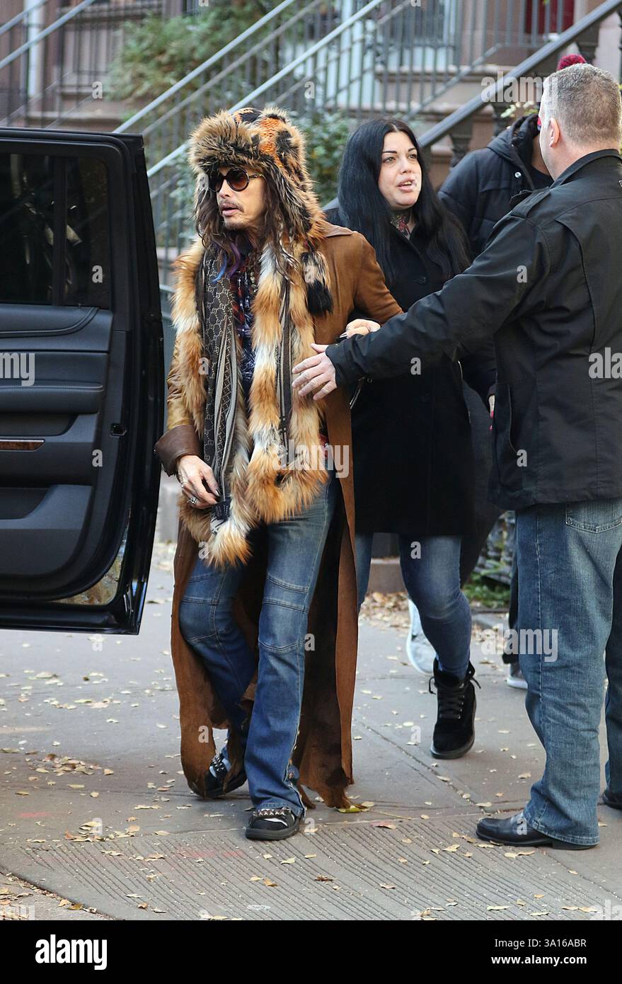 Musician Steven Tyler and his daughter Mia Tyler leave Liv Tyler's West ...