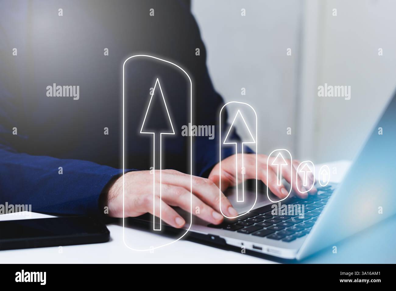 Diagrama de red informática hi-res stock photography and images - Alamy