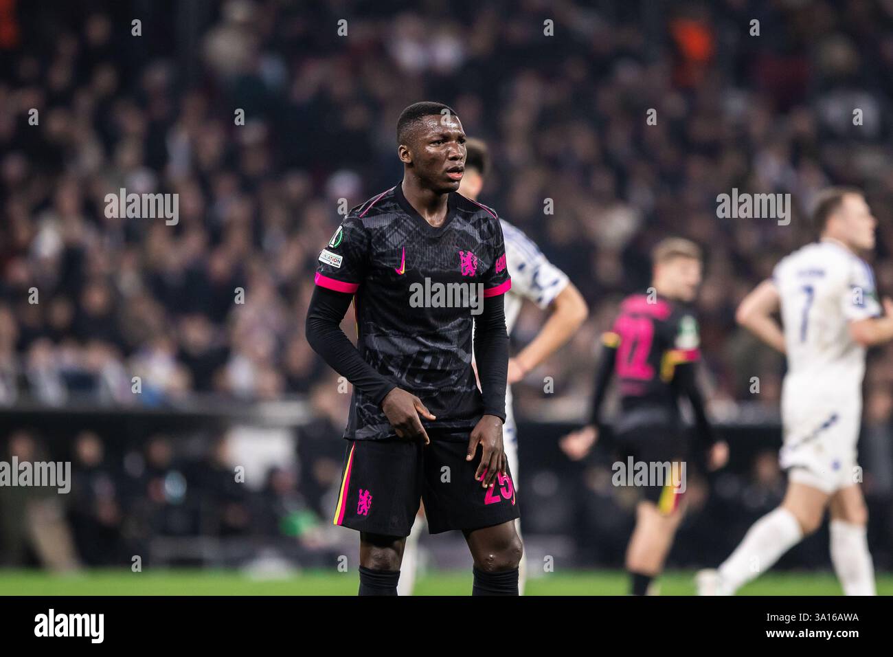 Copenhagen, Denmark. 06th Mar, 2025. Moises Caicedo (25) of Chelsea FC ...