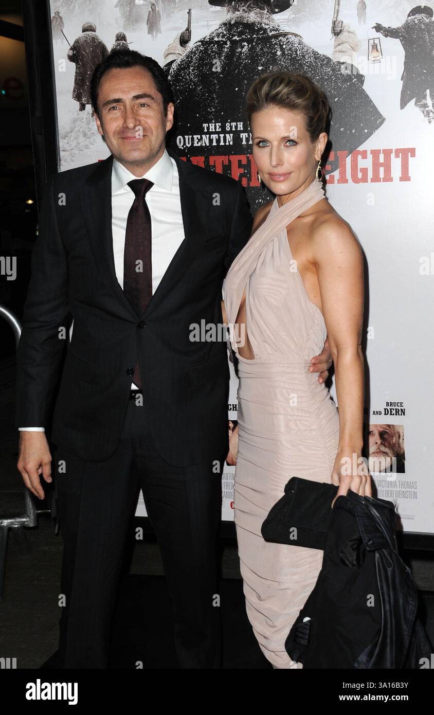 Demian Bichir arriving at the premiere of 'The Hateful Eight' at the ...