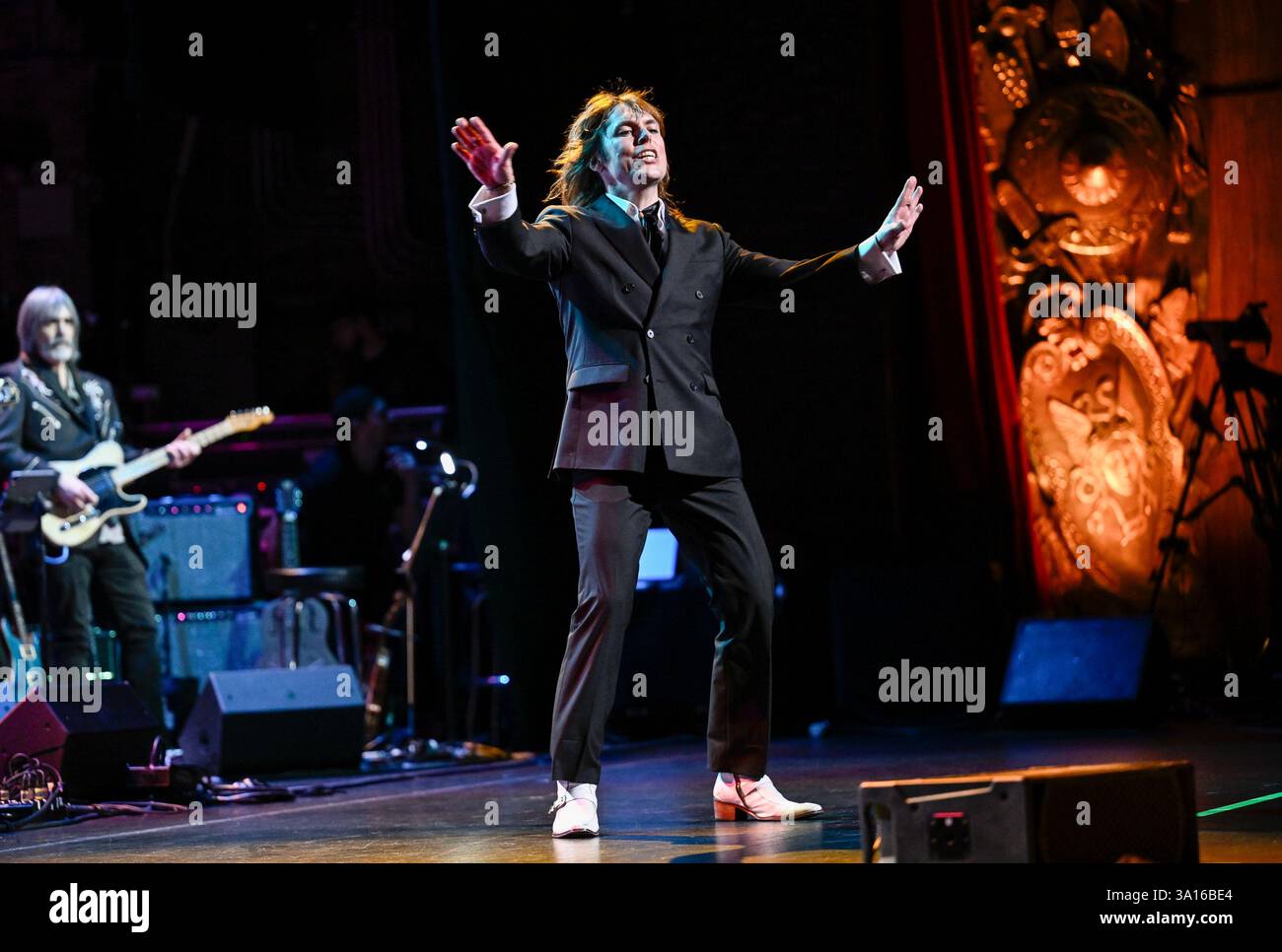 Luke Spiller performs at the 9th annual Love Rocks NYC concert ...