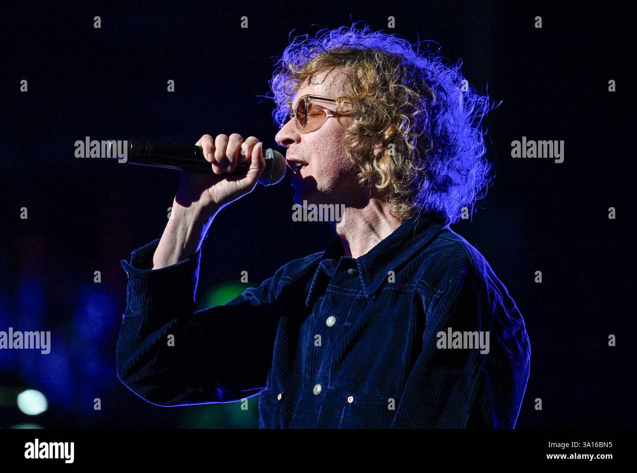 Beck Hansen performs at the 9th annual Love Rocks NYC concert ...