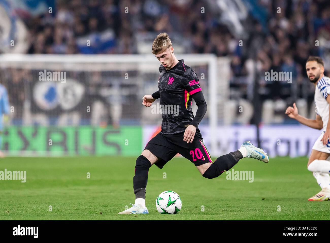 Copenhagen, Denmark. 06th Mar, 2025. Cole Palmer (20) of Chelsea FC ...