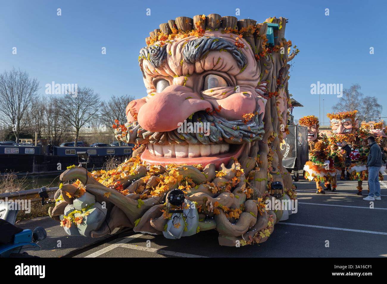 AALST, BELGIUM, 2 MARCH 2025: Winning float of Carnival Group Dest Goe ...