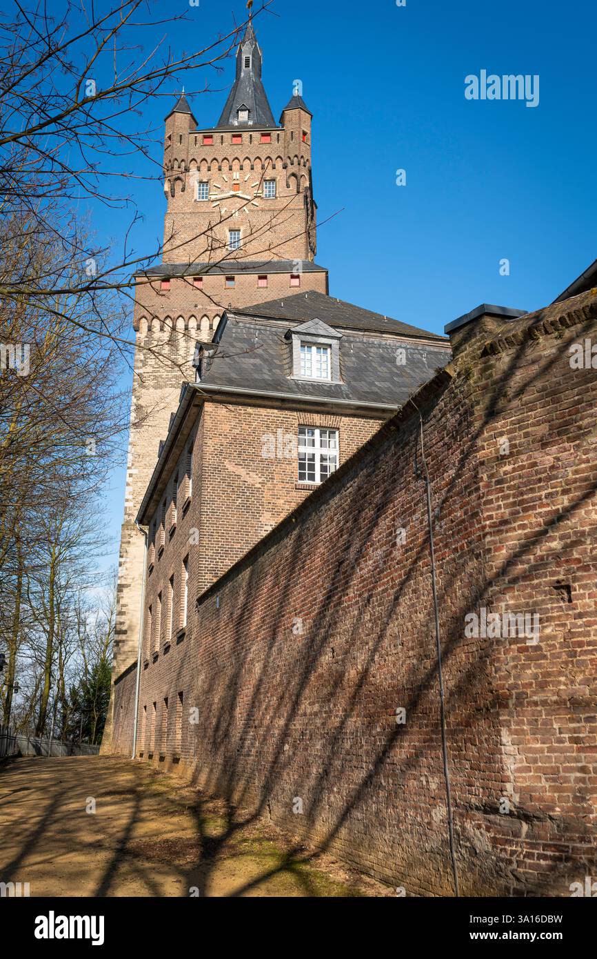 Medieval castle Schwanenburg" in the city center of Kleve, Germany ...