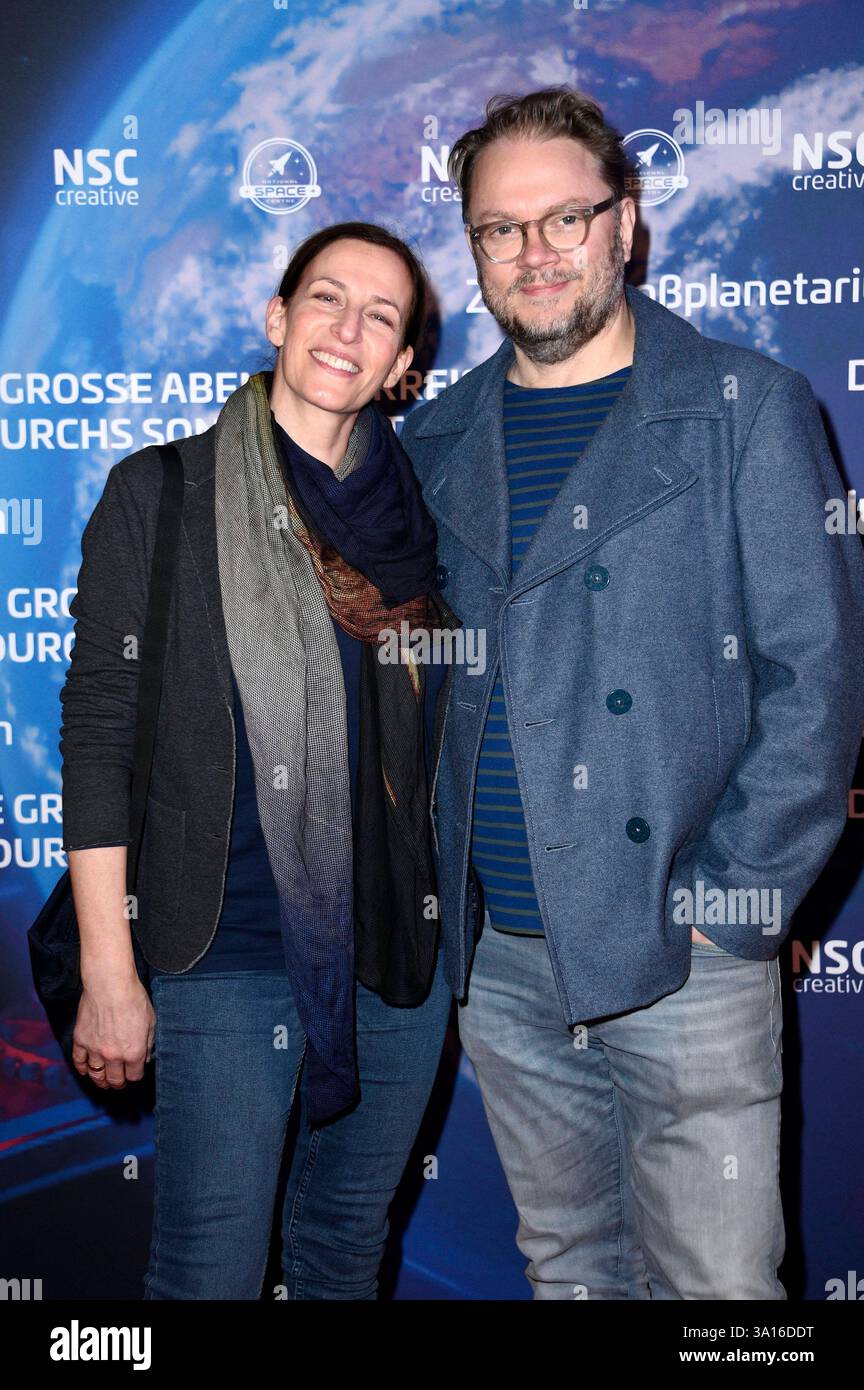 Ulrike Frank mit Ehemann Marc Schubring bei der Premiere des 360Â ...
