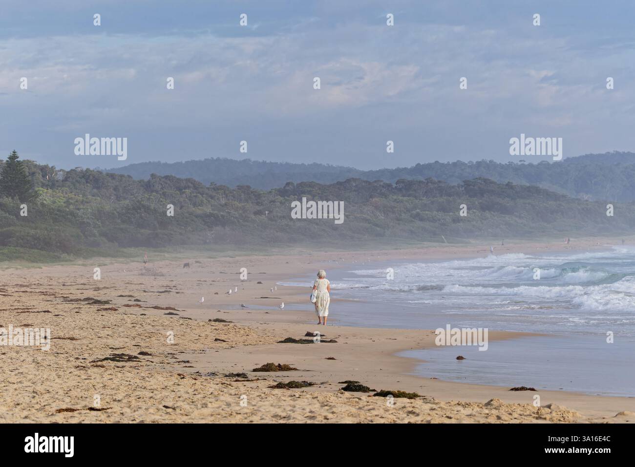 On Tathra Beach Stock Photo - Alamy