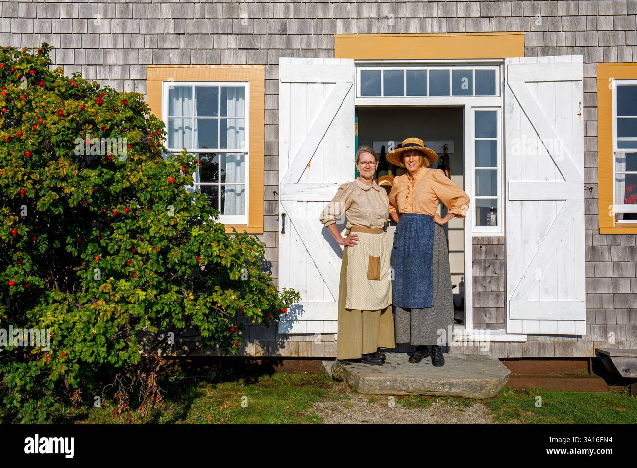 Canada, province of Nova Scotia, West Pubnico, French-speaking Acadian ...