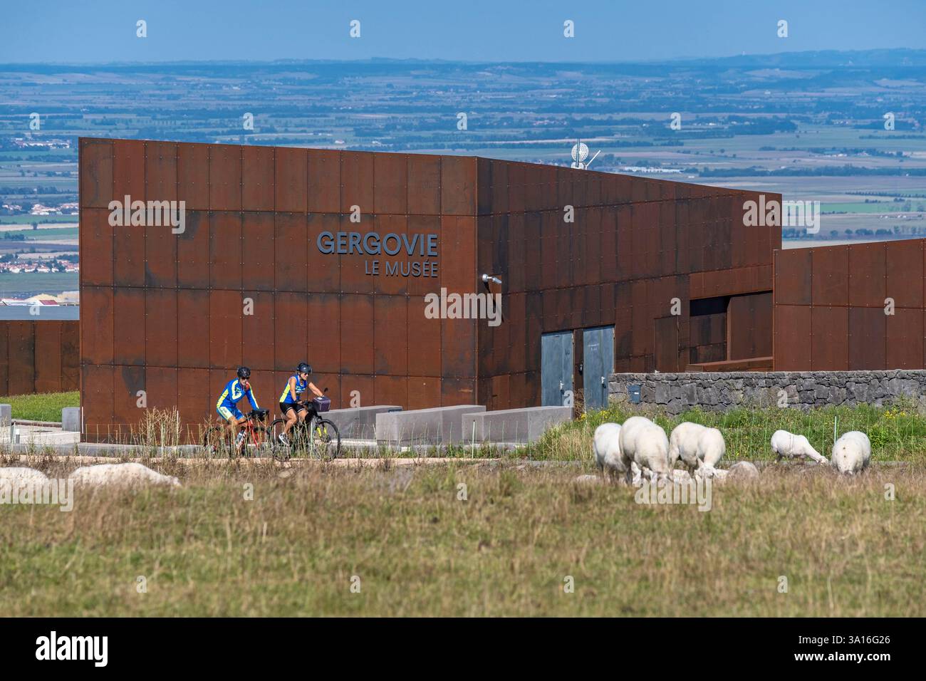 La Roche-Blanche, Gergovie plateau, historic site of the battle between ...