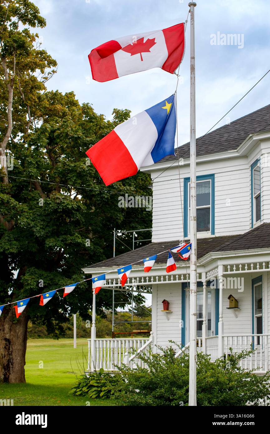 Canada, province of Nova Scotia, the Acadian community of Clare (Baie ...