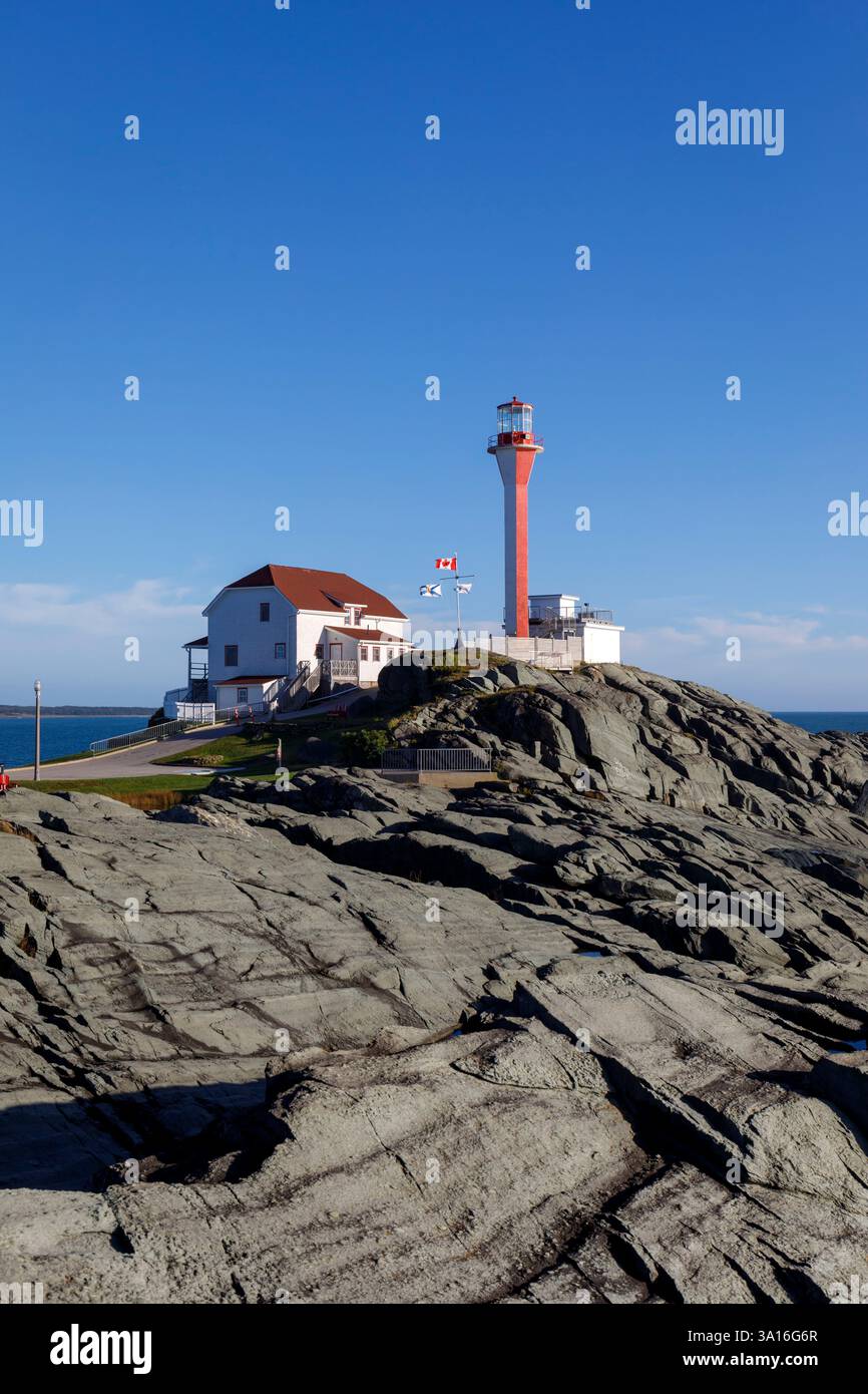 Canada, province of Nova Scotia, Yarmouth, Cape Forchu and its famous ...