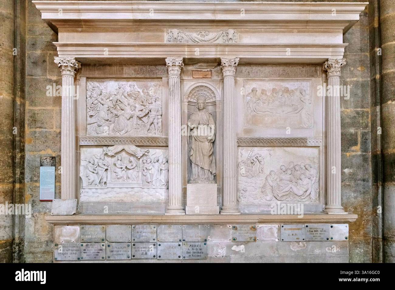 France, Haute Marne, Langres, Saint Mammes Cathedral, Renaissance ...