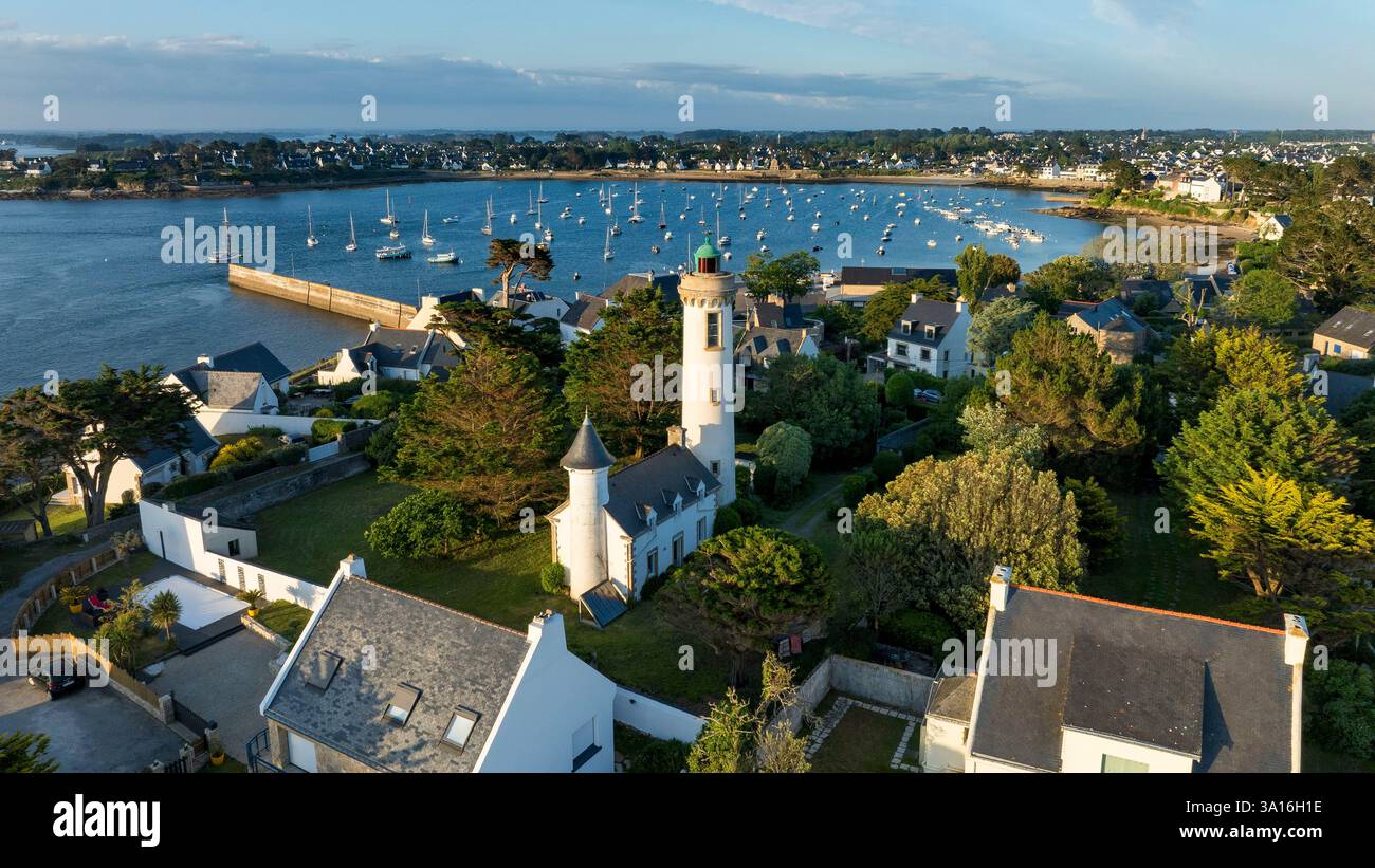 France, Morbihan, Golfe du Morbihan (Gulf of Morbihan), Quiberon bay ...