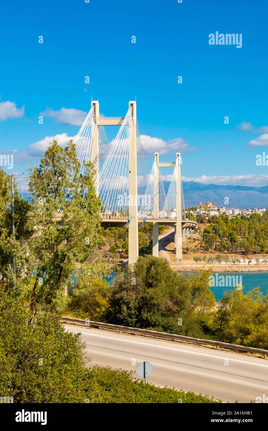 Chalcis bridge greece hi-res stock photography and images - Alamy