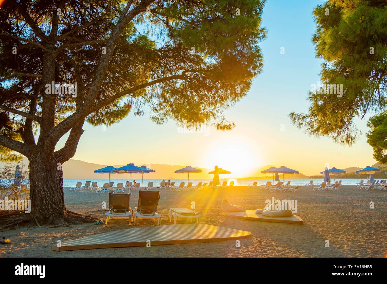 Greece, Evia regional district, Club Med Gregolimano, the beach Stock Photo - Alamy