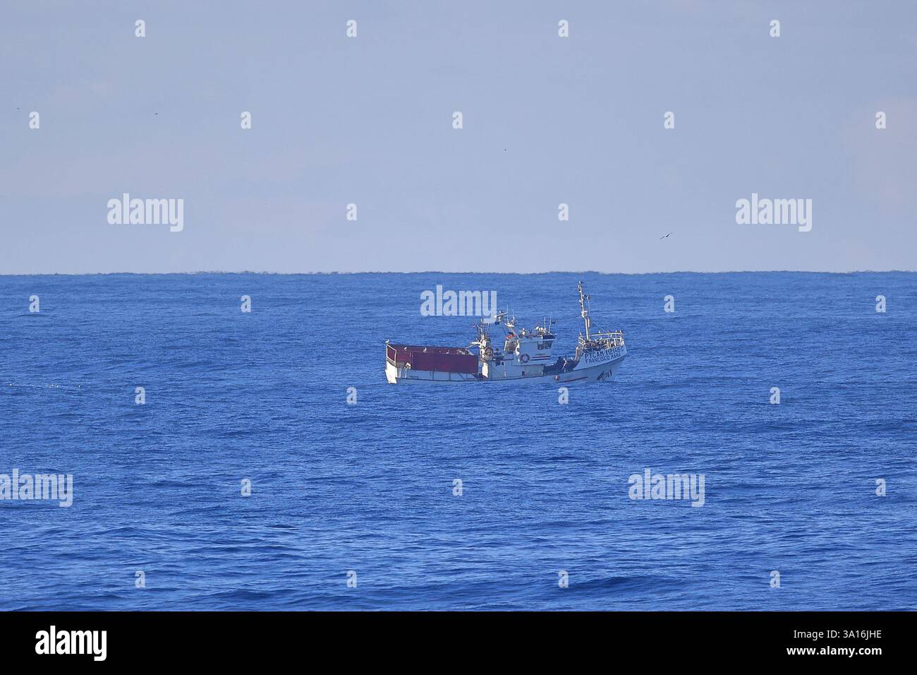 Fishing vessel Francisco Maria is pictured in the North Atlantic Ocean ...