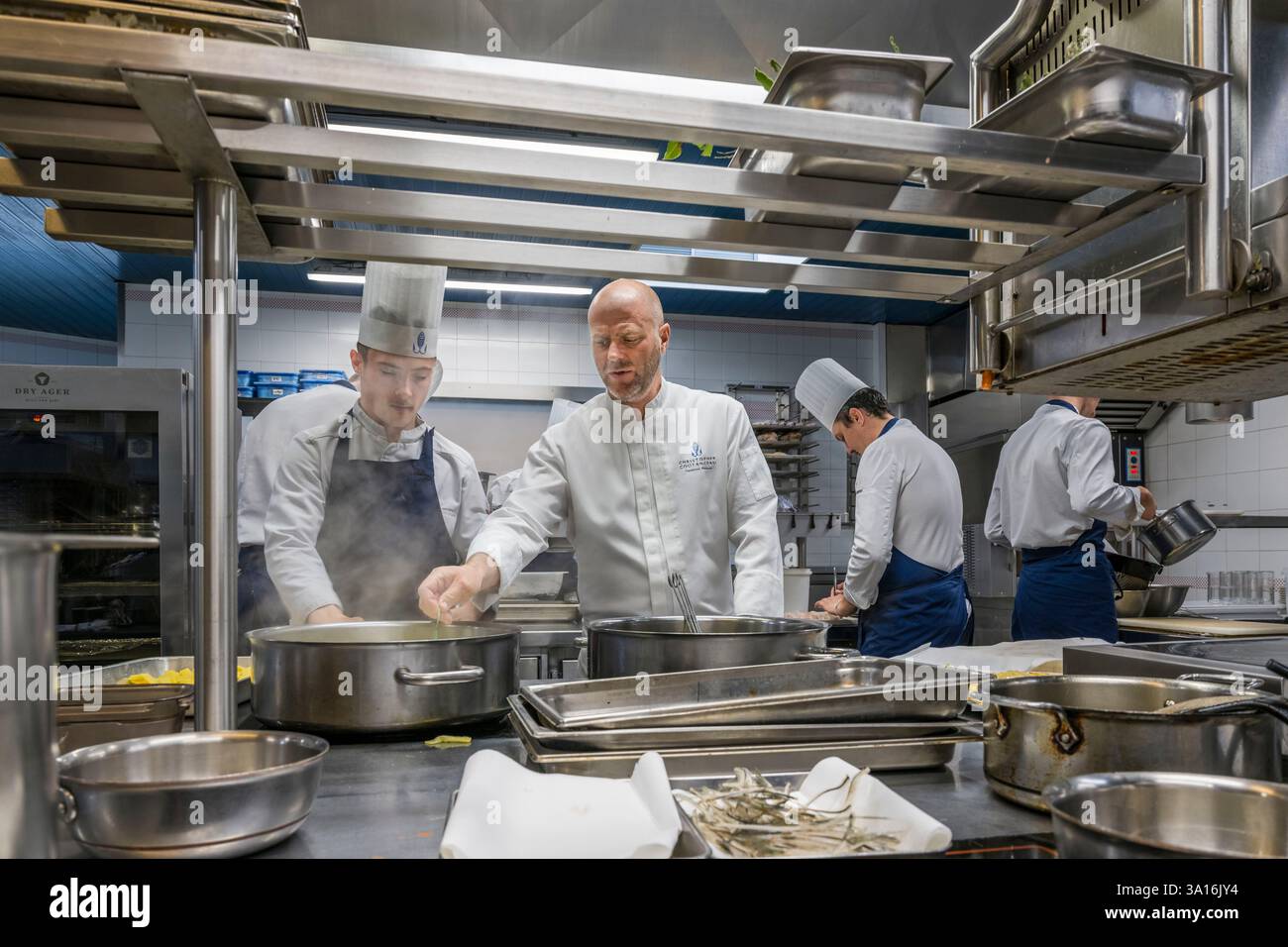 France, Charente Maritime, La Rochelle, Michelin-starred chef ...