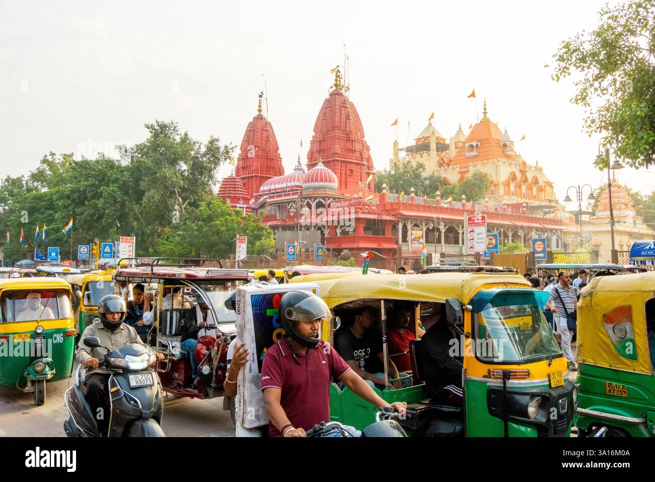 India, Delhi, Old Delhi, Gauri Shankar temple Stock Photo - Alamy