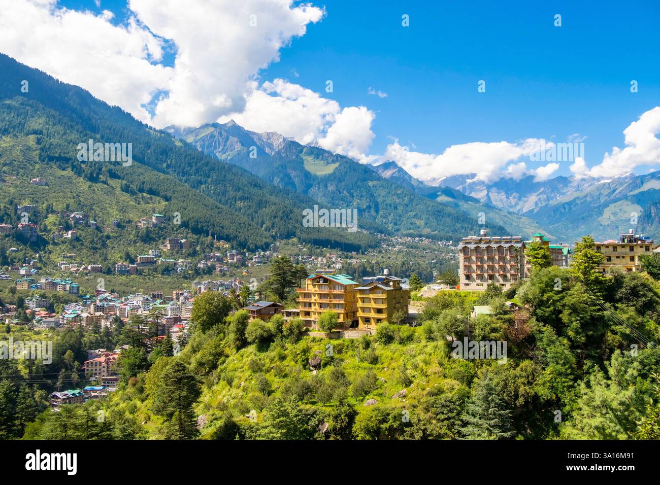 India, Himachal Pradesh state, Kullu valley, Manali Stock Photo - Alamy