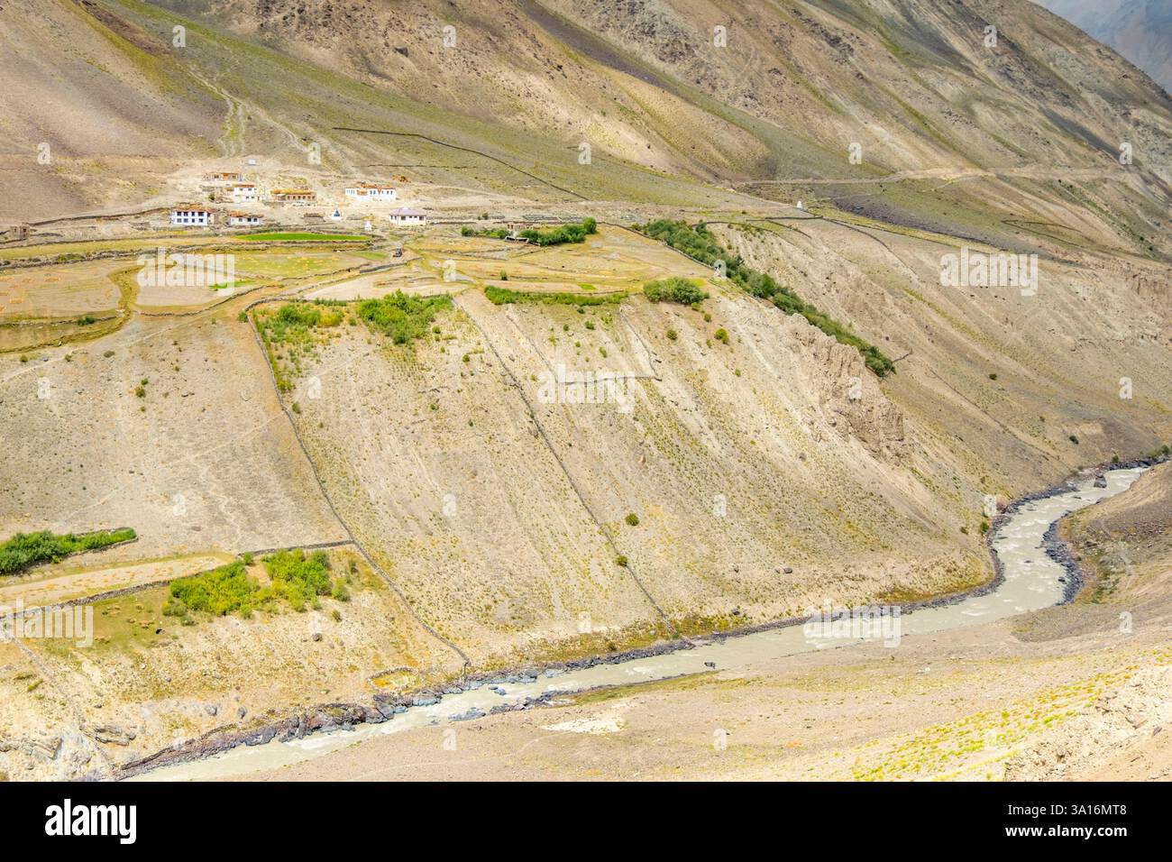 India, Ladakh state, Trans-Himalayan, motorbike tour on Royal enfield ...