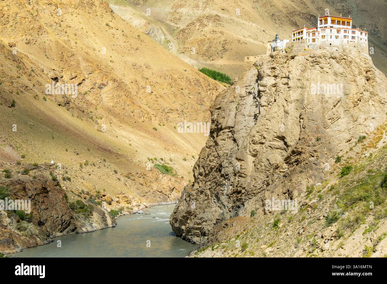India, Ladakh state, Trans-Himalayan, motorbike tour on Royal enfield ...