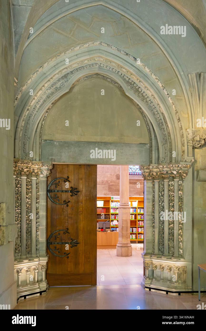France, Paris, Conservatory of Arts and Crafts, the monks' refectory ...