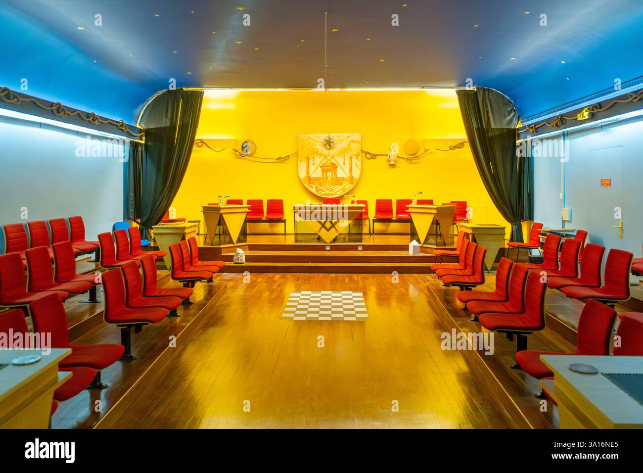 France, Paris, Museum of Freemasonry, Masonic temple Stock Photo - Alamy