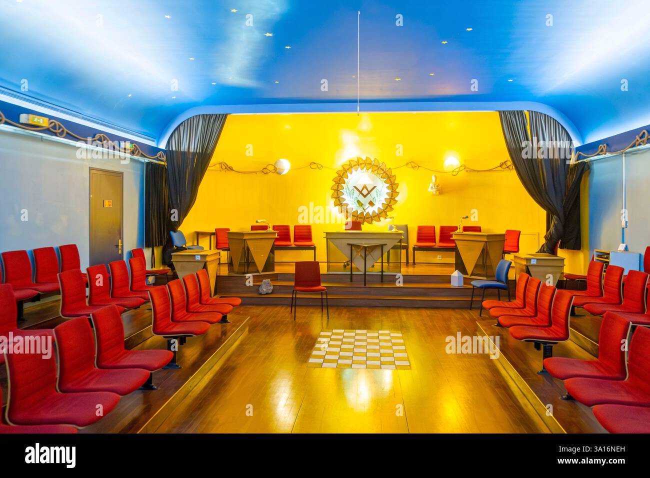 France, Paris, Museum of Freemasonry, Masonic temple Stock Photo - Alamy