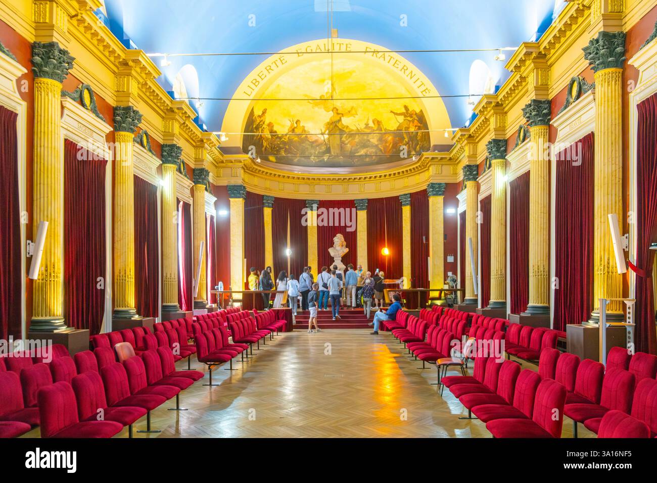 France, Paris, Museum of Freemasonry, Masonic temple Stock Photo - Alamy