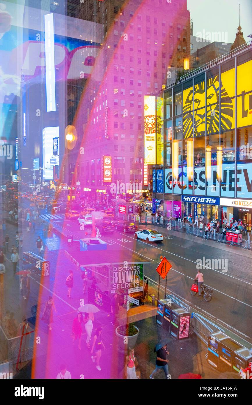 United States, New York State, New York City, Manhattan, Midtown, Times ...