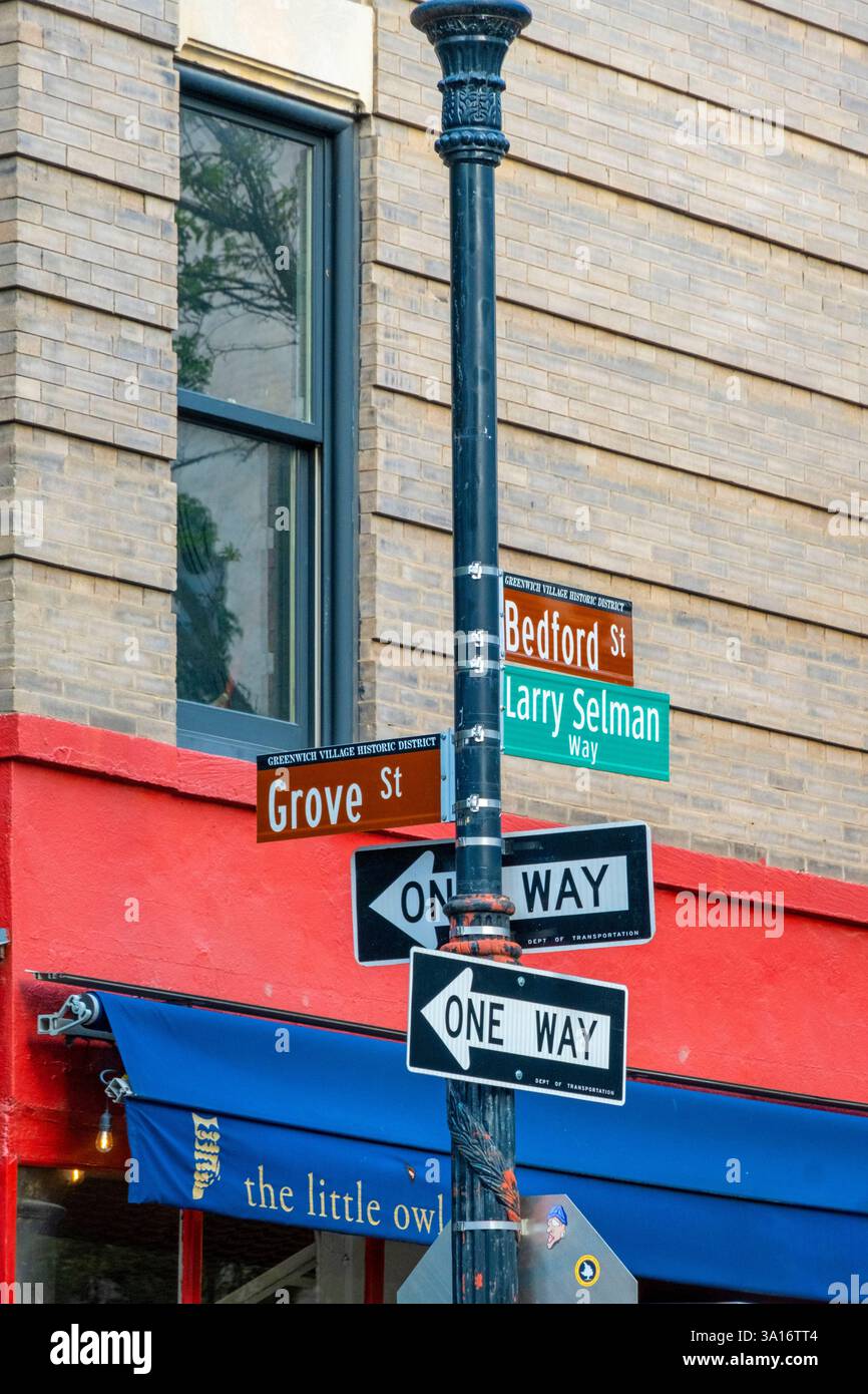 United States, New York State, New York City, Manhattan, West Village ...